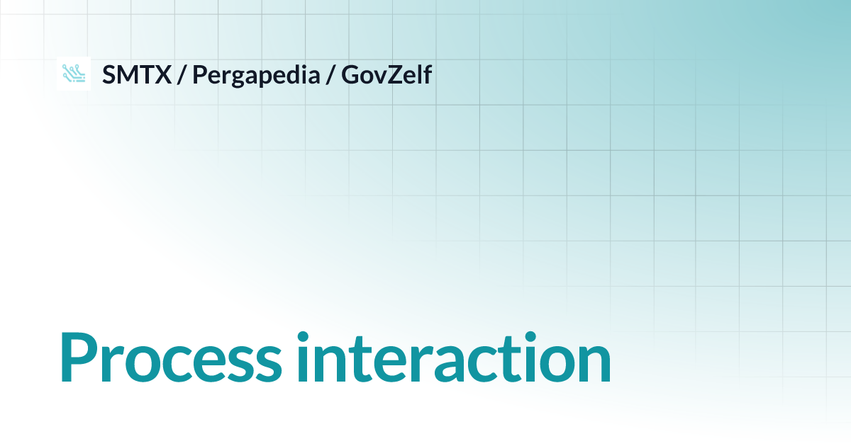 Process interaction | Pergapedia / SSP7